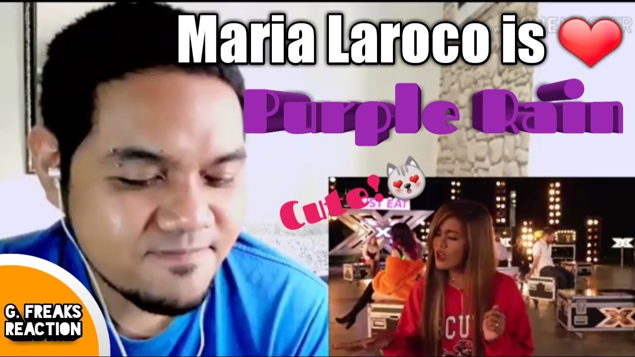 Maria Laroco | Purple Rain | X Factor UK 2018 Audition (Reaction) - YouTube