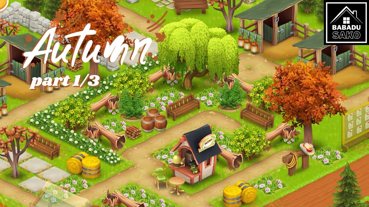 EP.197 : Autumn part 1/3 - HayDay FarmDesign! - YouTube