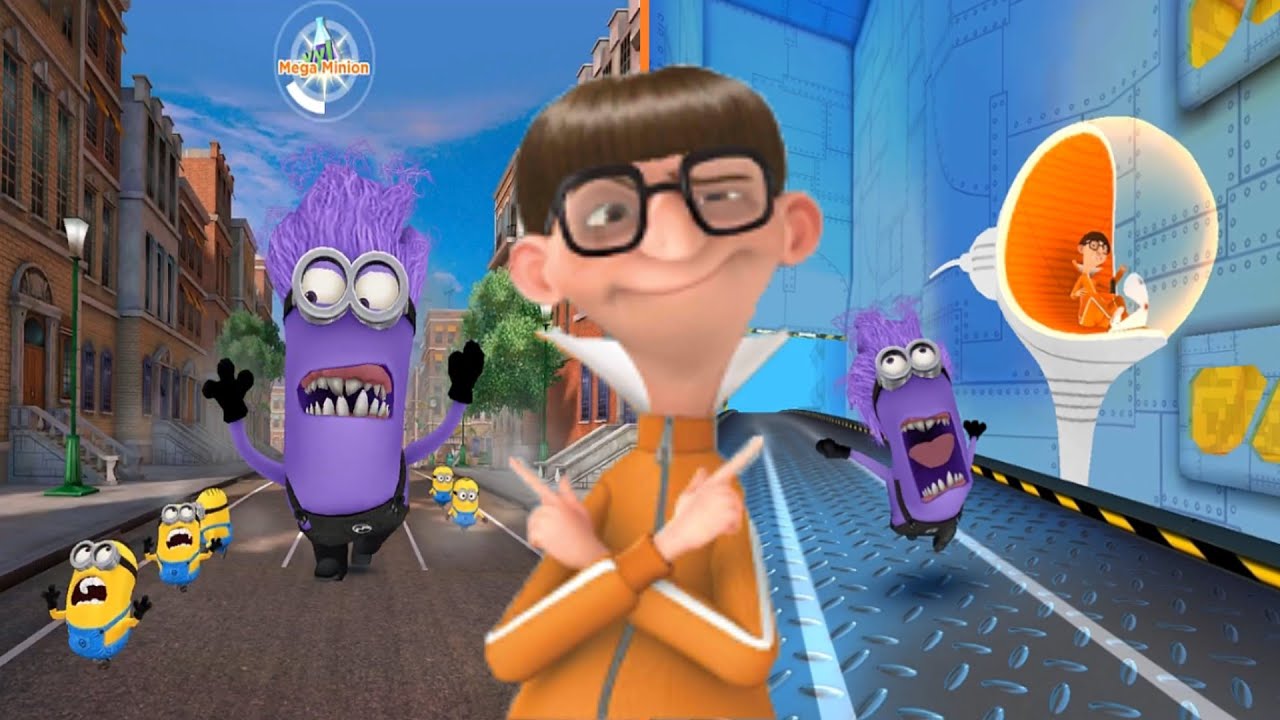 Minion rush Downtown / Gru lab Evil minion Vector Battle pc gameplay ...