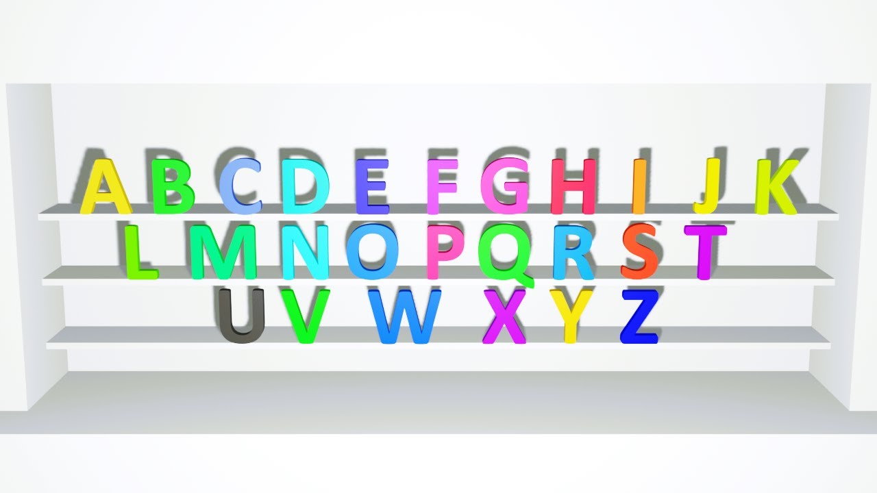 ABC Fun learning | 3D ABC | @Aazhi3D - YouTube