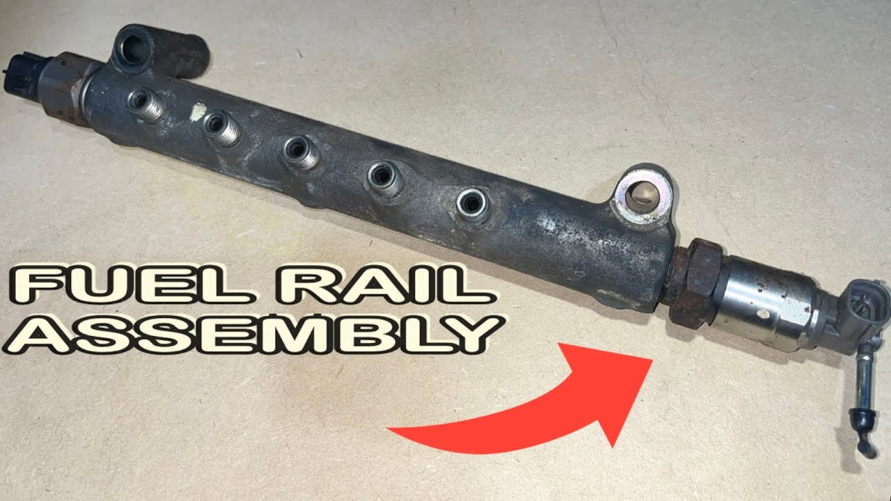HOW TO REPLACED TOYOTA HILUX FUEL RAIL ASSEMBLY - YouTube