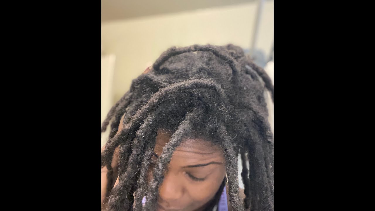 I FINALLYY RETWISTED MY FREEFORM LOCS! - YouTube