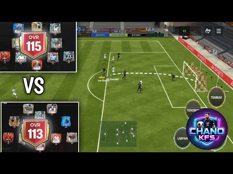 Push FC Mobile OVR 115 vs OVR 113 - YouTube