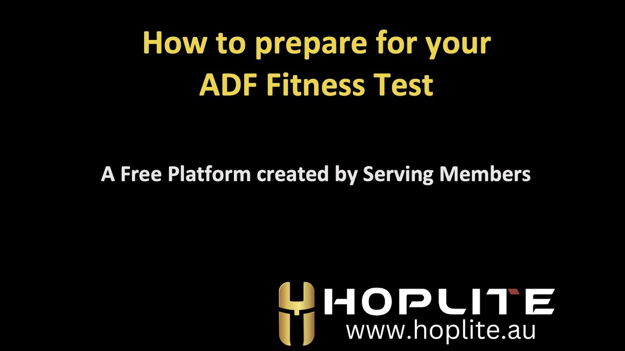 How to Prepare for ADF Careers Recruitment process Pre-entry Fitness ...