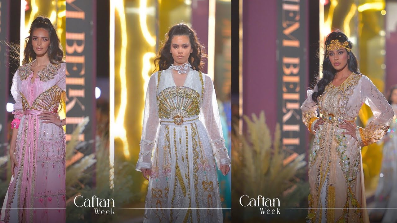 Caftan Week 2024 Défilé Collection Meriem Belkhayat - YouTube