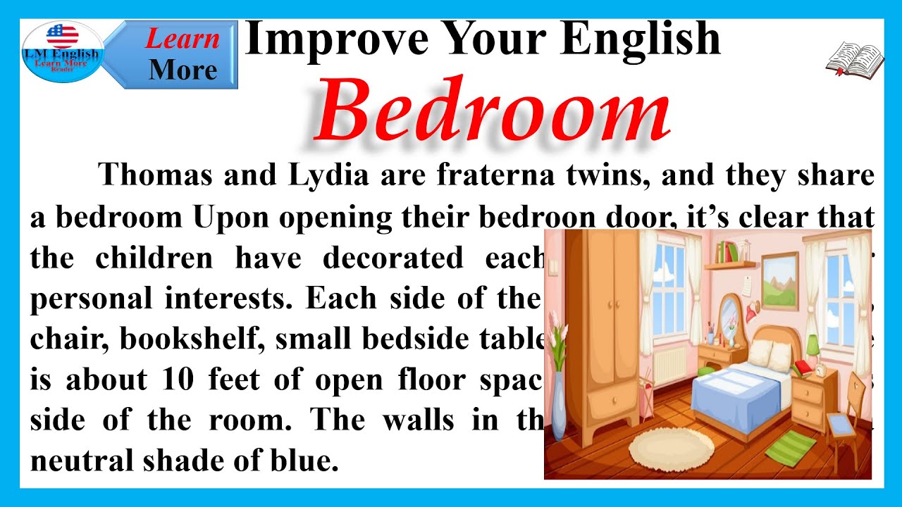 Bedroom | Listen and Practice | Learning English Speaking | Level 2 #32 ...