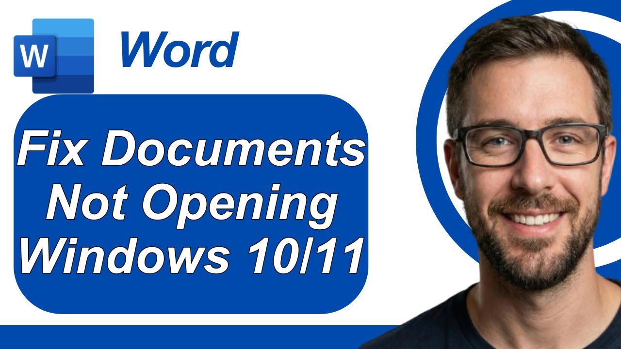 How To Fix Microsoft Word Documents Not Opening In Windows 10 11 [2026 ...