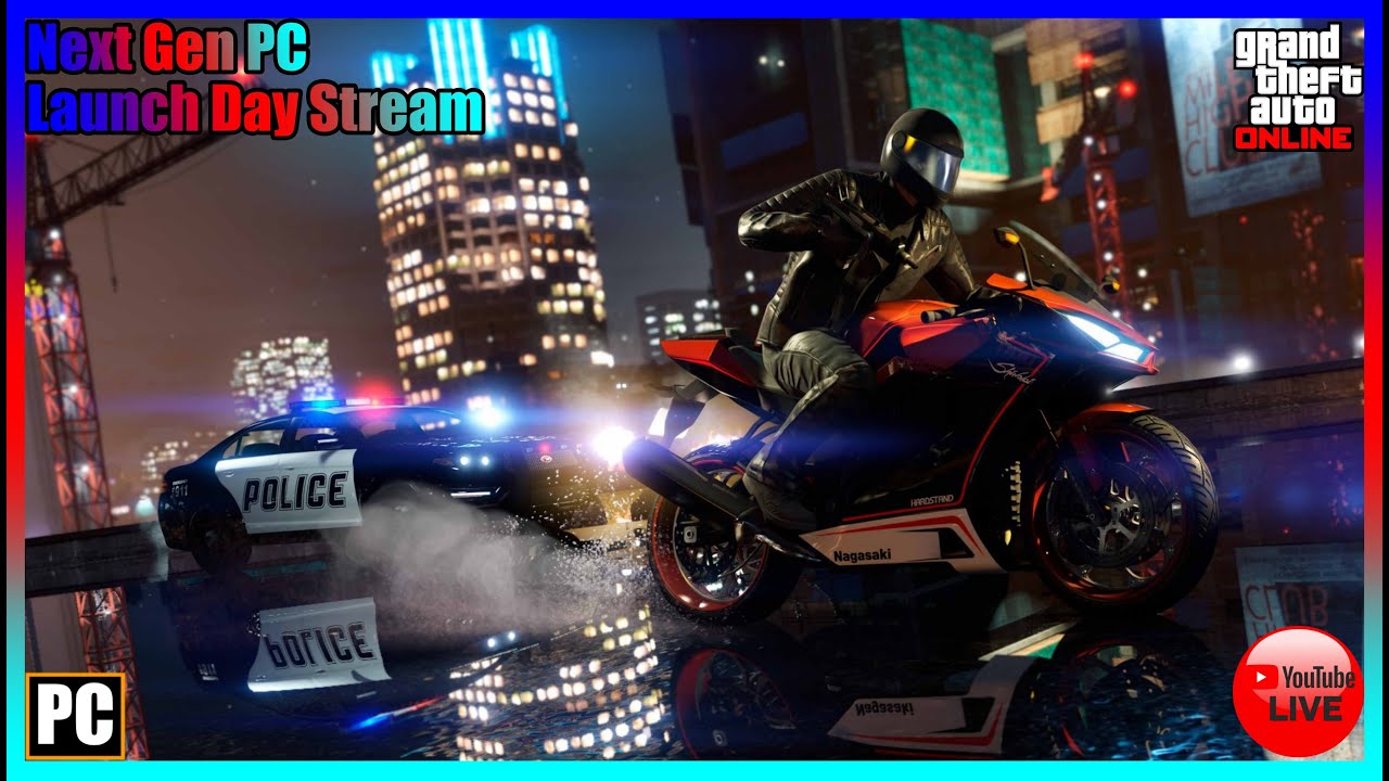 GTA Online Next Gen PC Launch Day Stream (PC) - YouTube