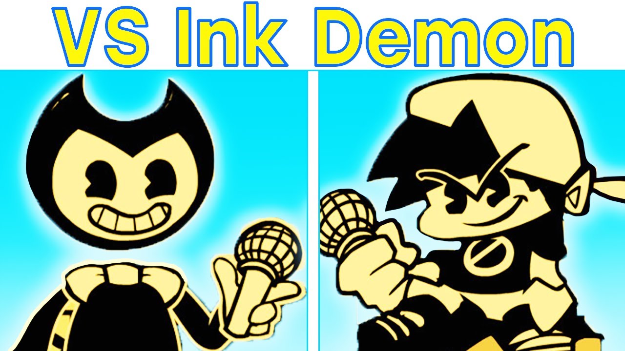 FNF VS Bendy Ink Demon Week - [HARD] - Friday Night Funkin' Mod - YouTube