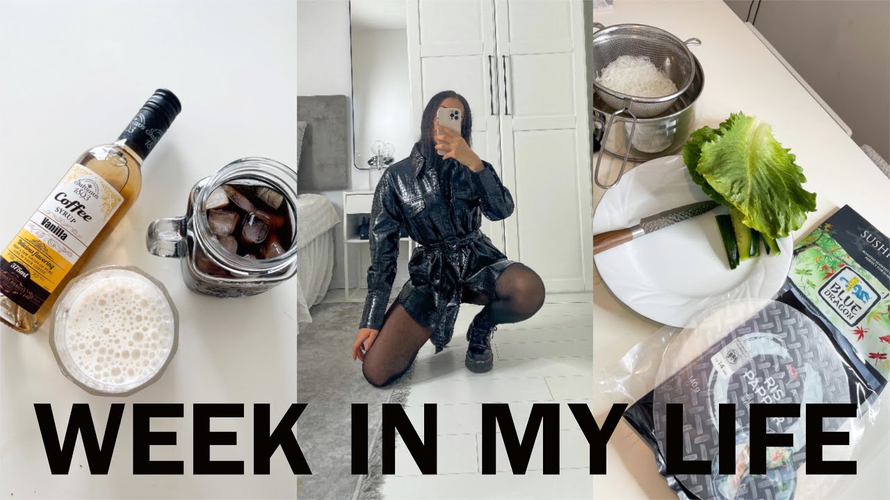 Week in my life vlog - grocery & clothing haul - YouTube