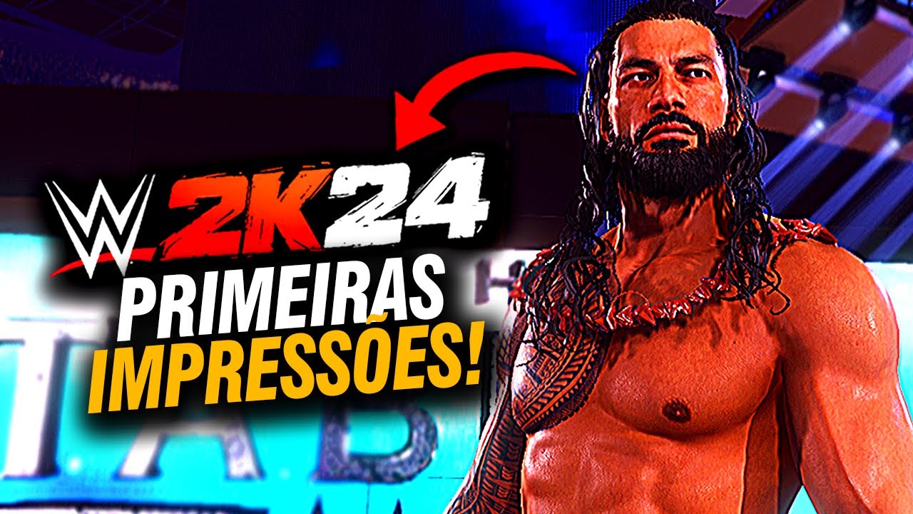 WWE 2K24 PC - PRIMEIRAS IMPRESSÕES! - Gameplay em Português BR - YouTube