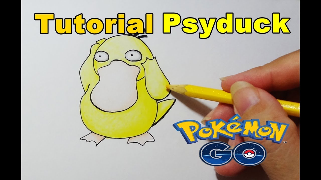 Como Desenhar Psyduck Pokémon - How to Draw Psyduck - YouTube