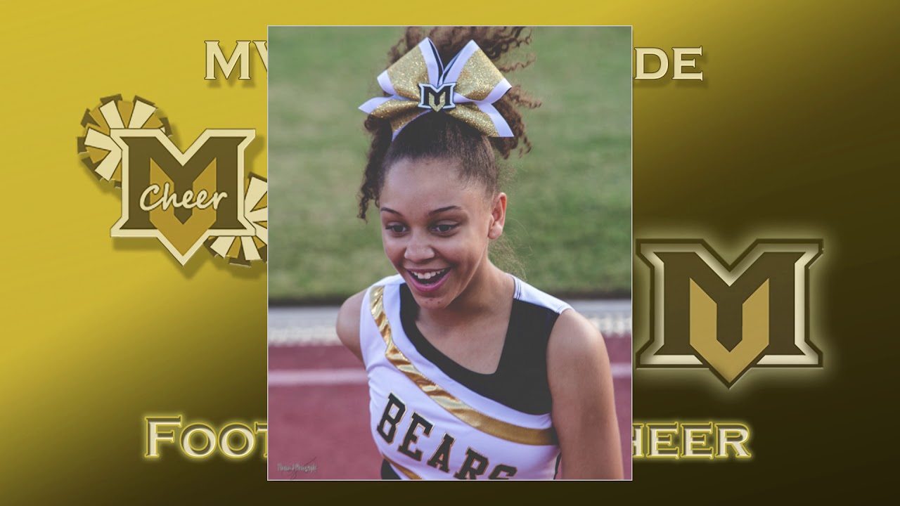 MVAA 2018 8th grade football and cheer season - YouTube