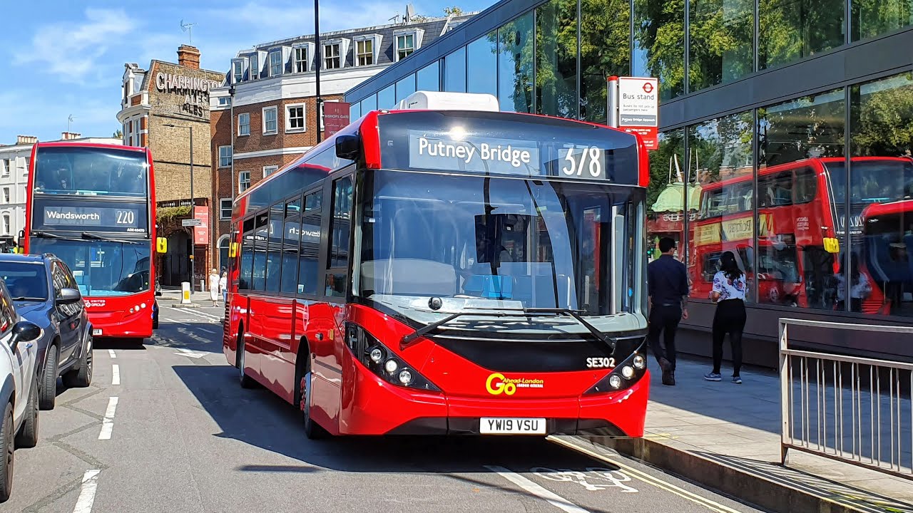 Journey on London Bus Route 378 - SE302 (YW19VSU) - YouTube
