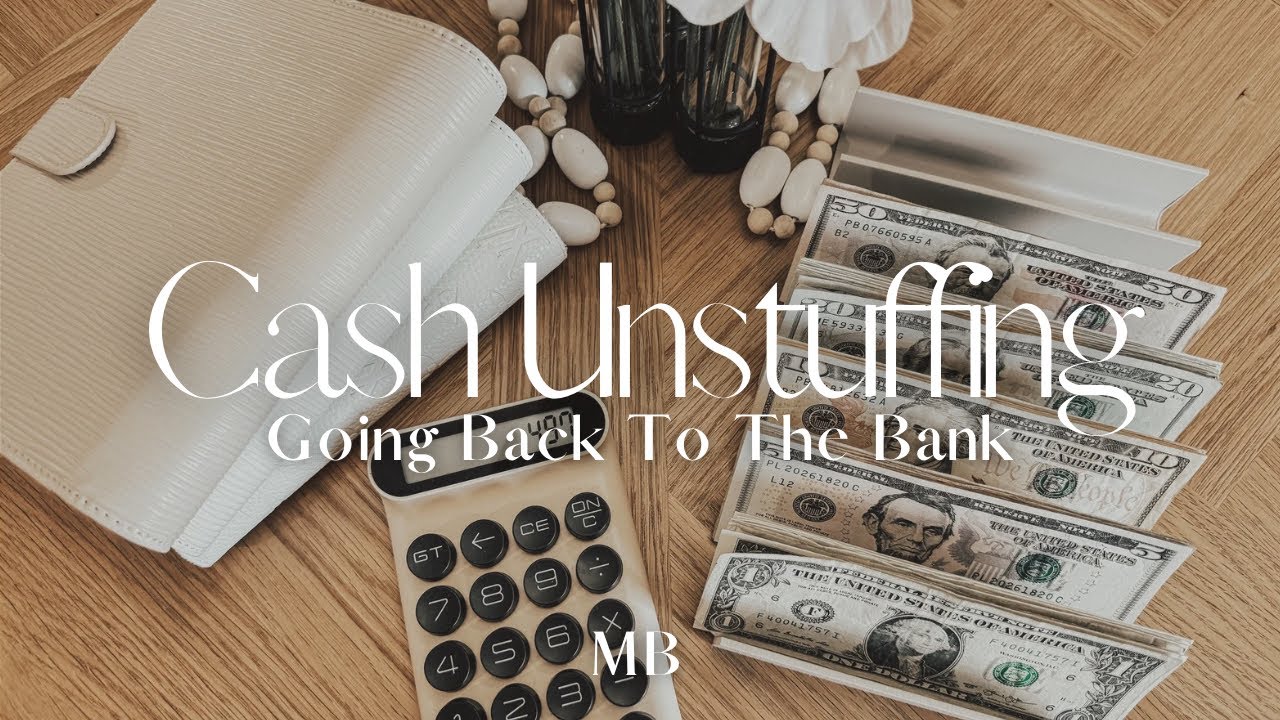 My First Cash Unstuffing | February 2024 - YouTube