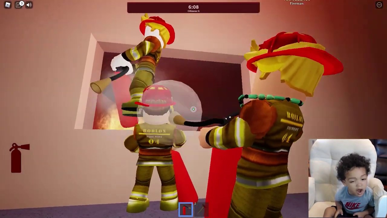 Roblox Fire Fighter 2 - YouTube