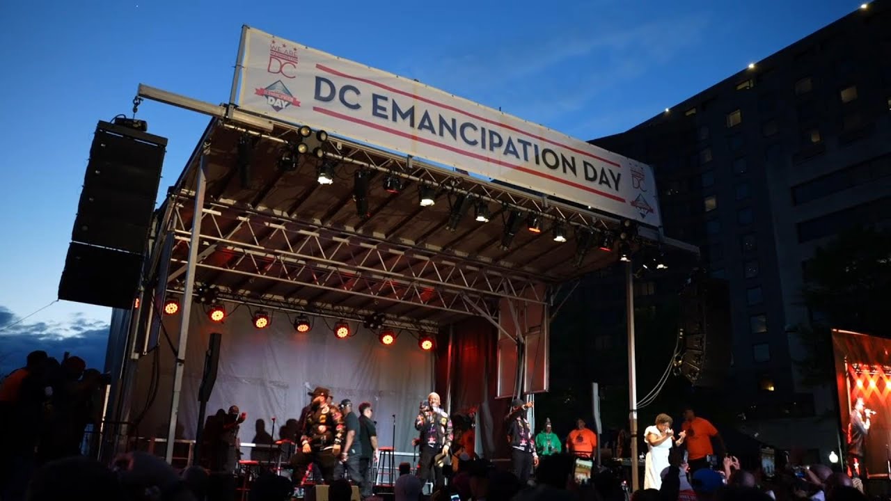 Emancipation Day Concert 2023! | Sony FX3 | Washington D.C. - YouTube