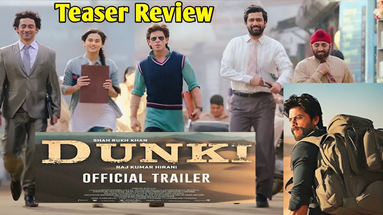 Dunki drop 1 | Dunki teaser | Shah Rukh Khan | Raj Kumar Hirani ...
