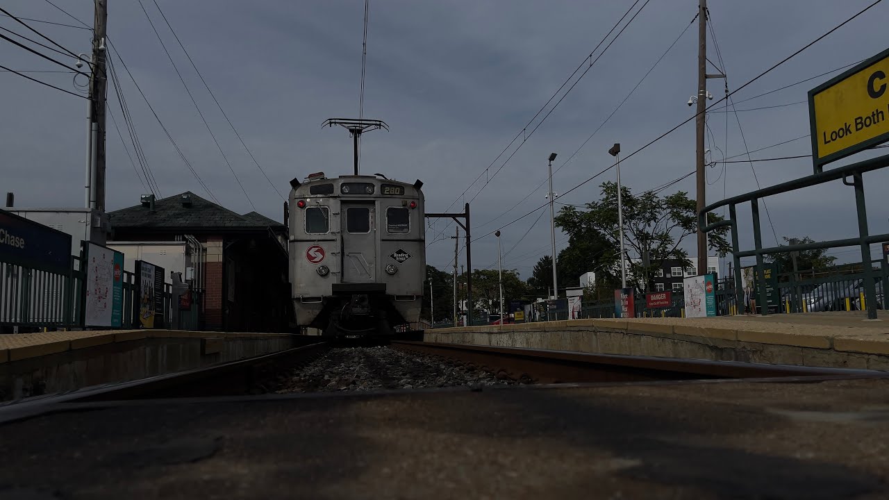 Catching The Septa Silverliner IV #280 Reading Lines Heritage Unit. /w ...