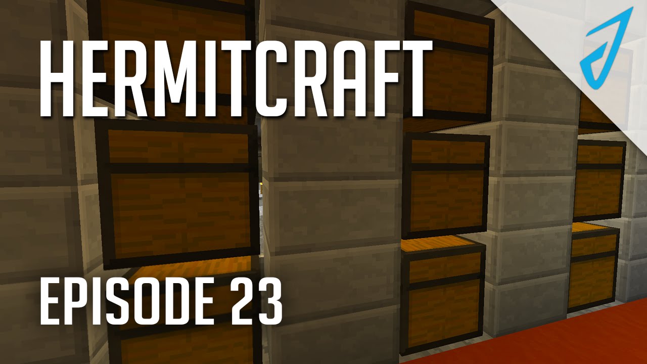 Hermitcraft 4: MEGA STORAGE! (Episode 23) | iJevin - YouTube