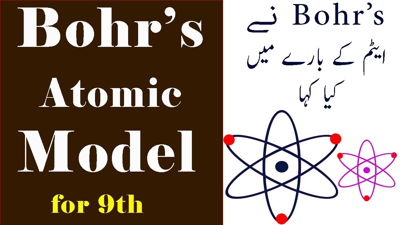 Bohr's Atomic Model in Urdu Hindi Lecture For 9th Class - YouTube