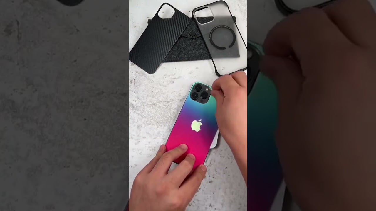 iPhones back paper replacement#smartphone - YouTube