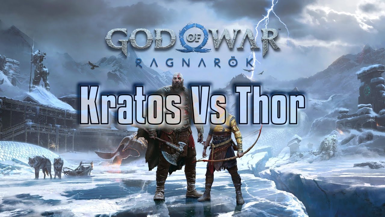 God of War Ragnarök - Kratos Vs Thor - Give Me God of War Difficulty ...