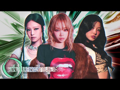 like JENNIE x CRAZY x GNARLY MASHUP | 3 SONGS | JENNIE, LE SSERAFIM, KATSEYE