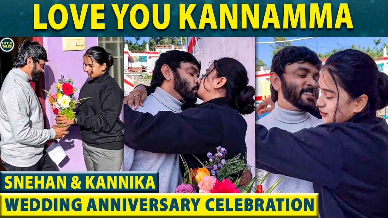 Snehan-க்கு மனைவி Kannika கொடுத்த Wedding Anniversary Surprise - Full Video - YouTube