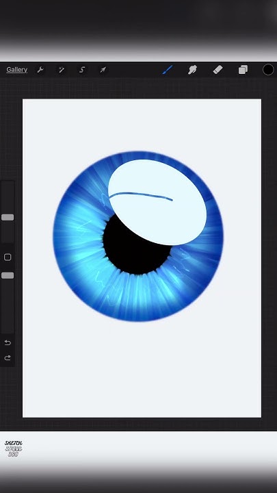 Easy Iris Drawing in Procreate - Simple Arts | Procreate - YouTube