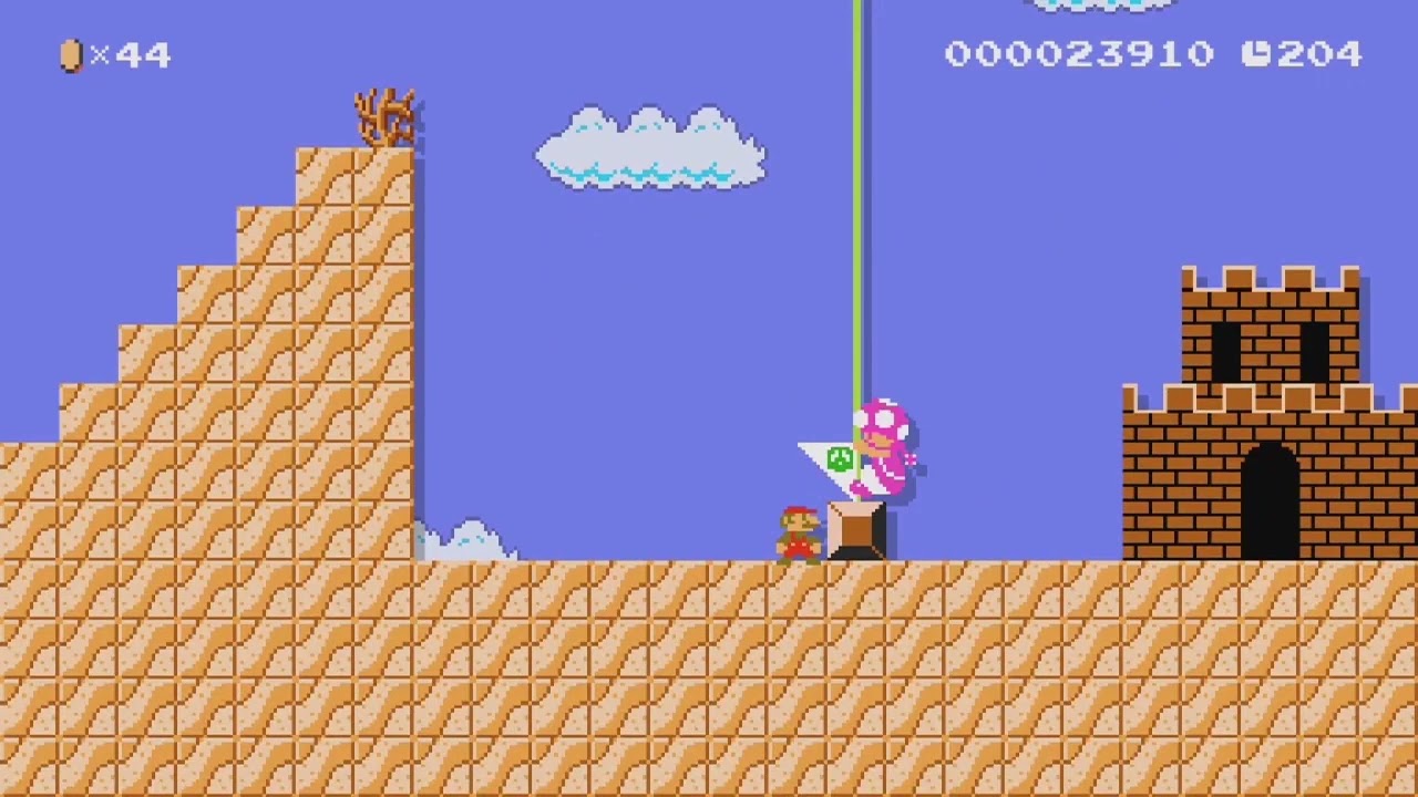 Super Mario Maker 2 - Ladder Climbing - Episode 1 - YouTube