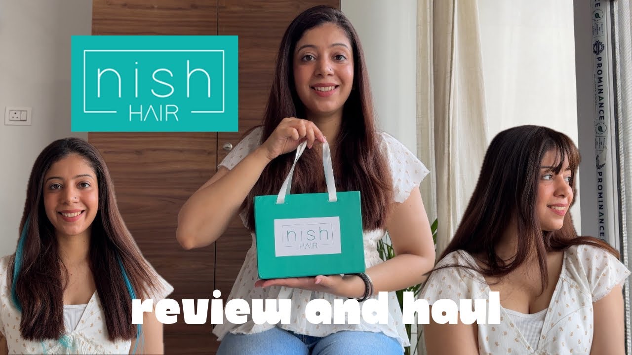 *Huge* Nish hair haul and review | Trying hair extensions for the first ...