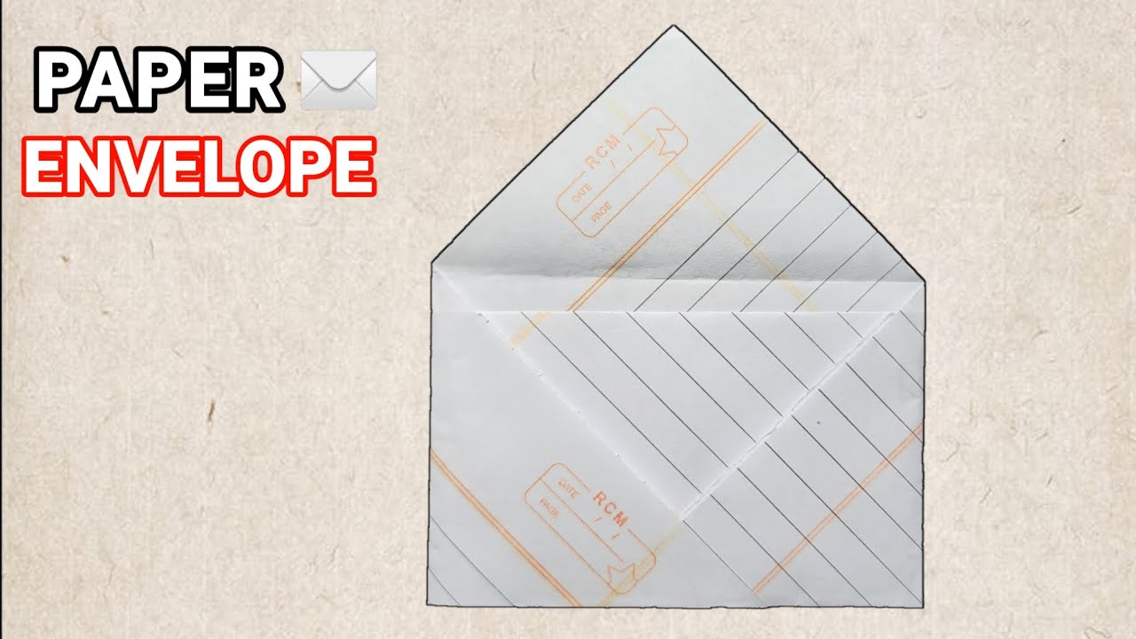 Easy Origami Envelope Tutorial 💌 | DIY Paper Envelope | Handcrafted ...
