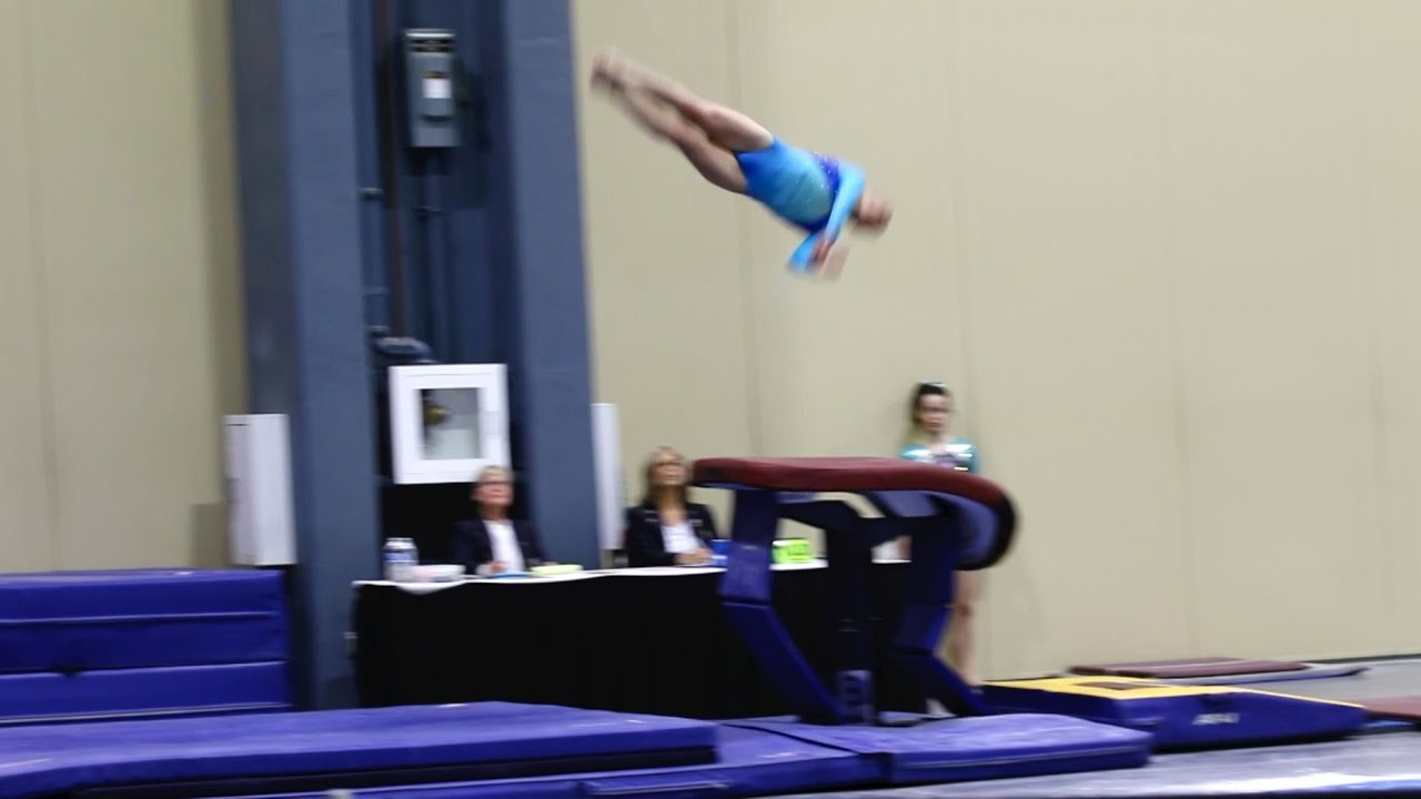 Leah Clapper Gymnastics L10 Tim Rand Invitational 3/3/2018 - YouTube