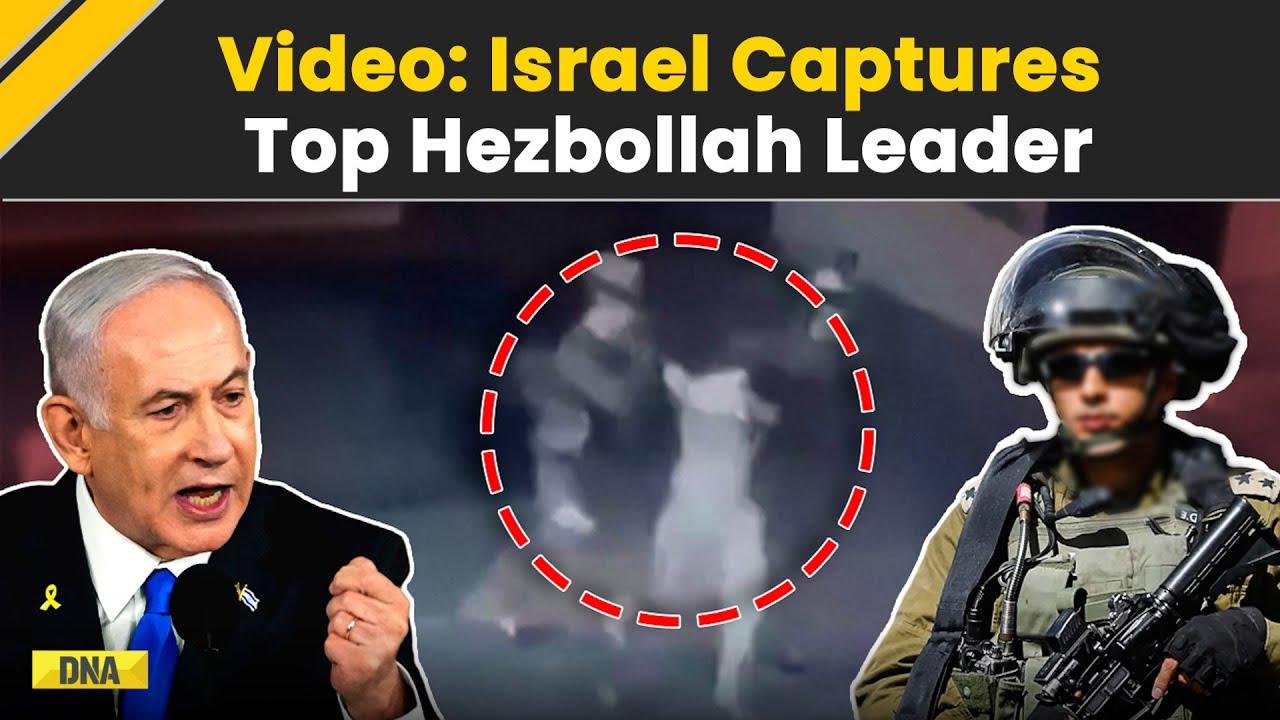 Moment When Israeli Force Captures Senior Hezbollah Commander Before ...