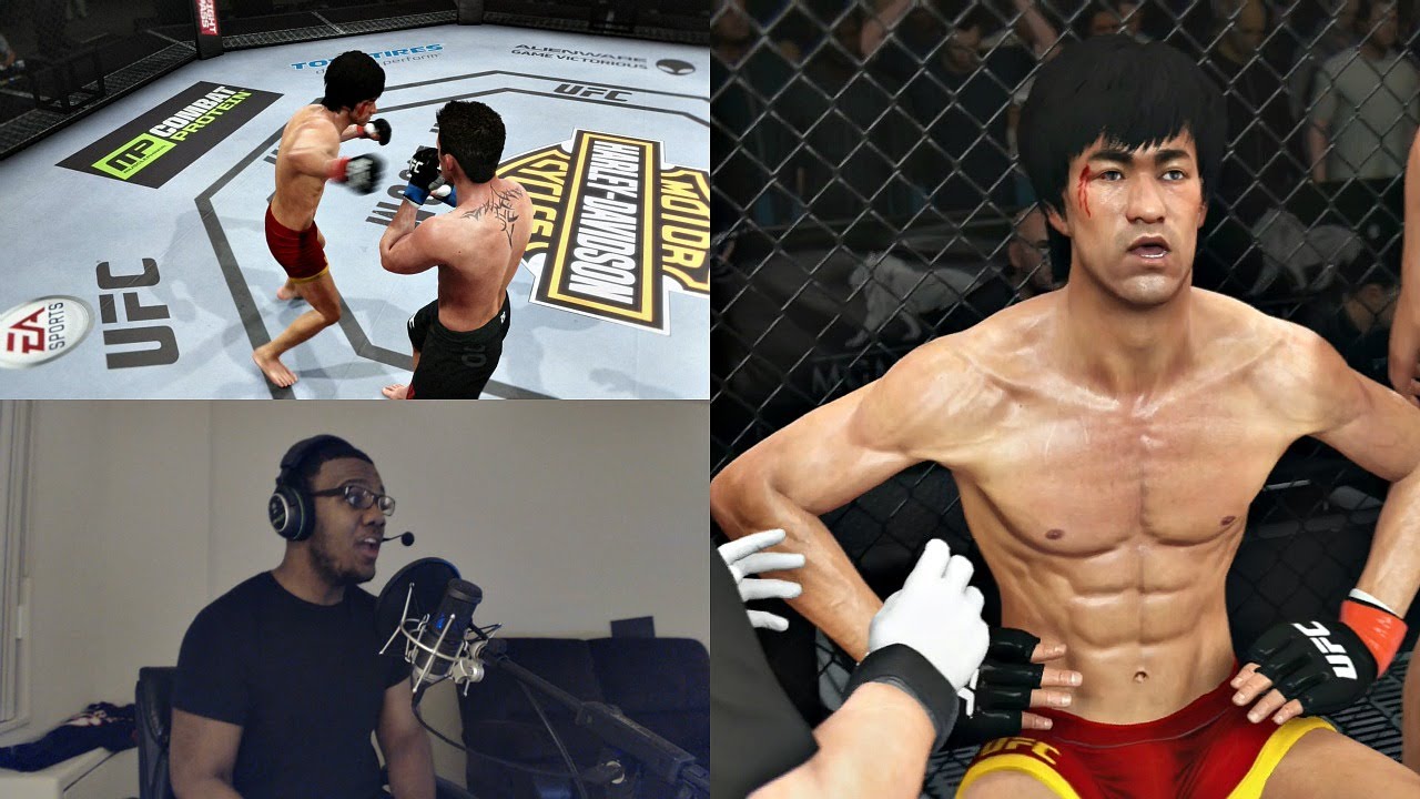 EA Sports UFC PS4 Gameplay FACECAM - Bruce Lee Unleashed! - YouTube