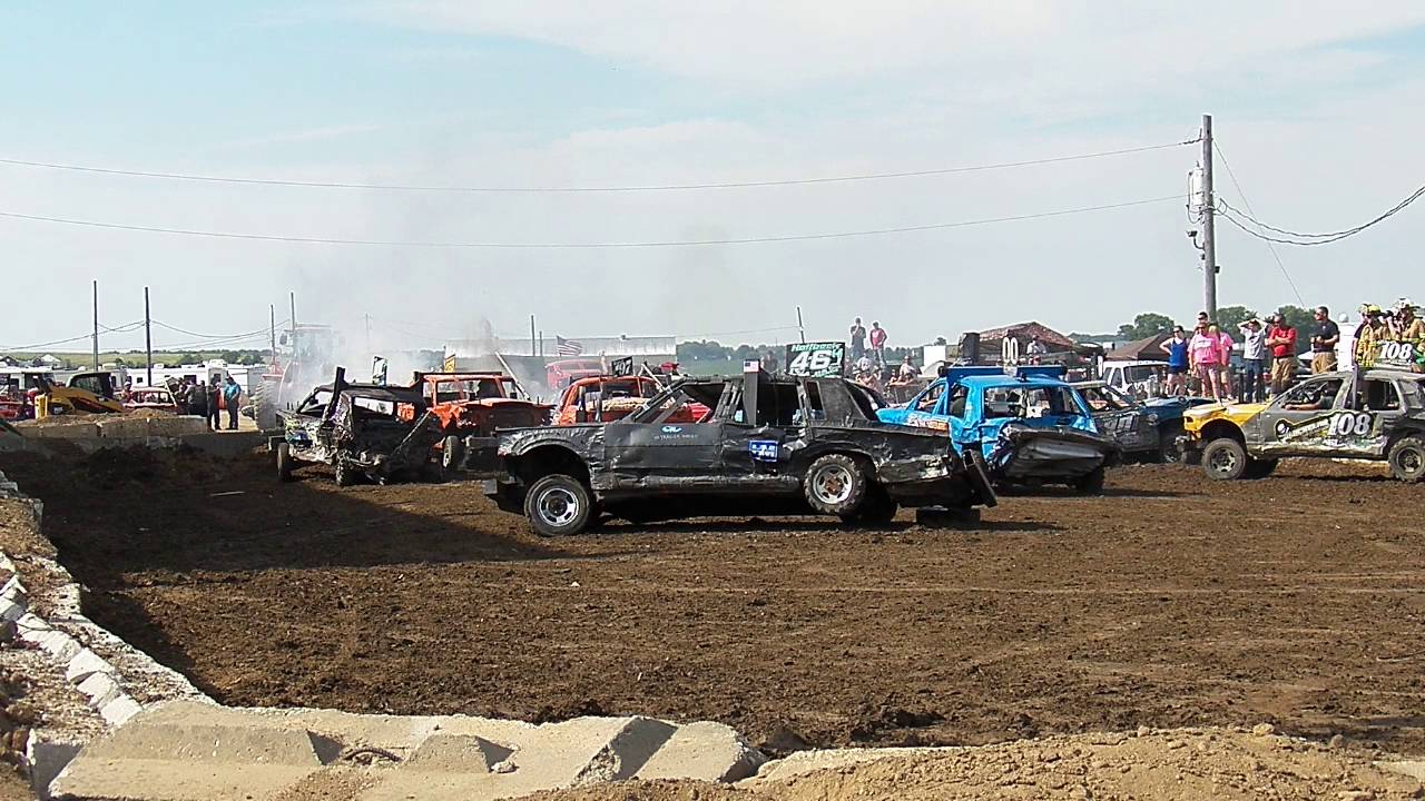 DEMOLITION DERBY ICONS 2016 - YouTube