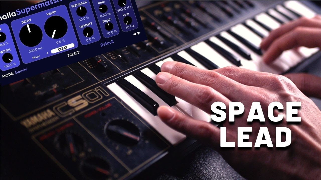 Space Lead with Yamaha CS01 (No Talking) | Vintage Analog Synth Demo ...