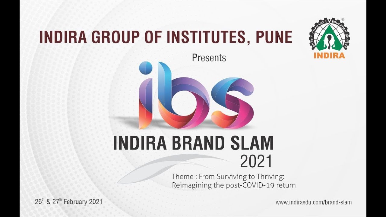 Indira Brand Slam Summit & Awards 2021 - Indira Group Of Institutes ...