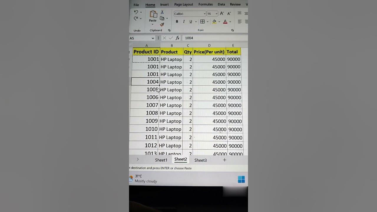 Fill Down Shortcut Trick In Excel Excel Tips And Tricks shorts fill-down-shortcut-trick-in-excel-excel-tips-and-tricks-shorts