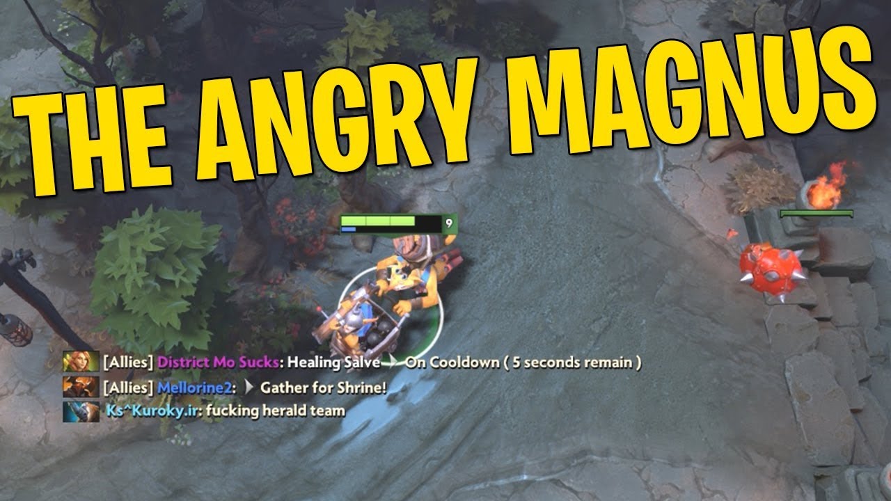 The Angry Magnus - DotA 2 Techies Full Match - YouTube