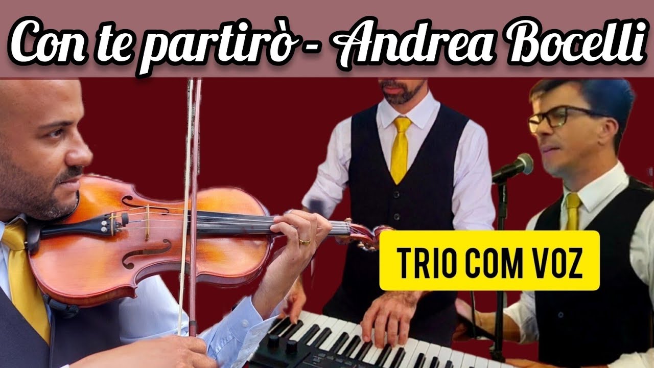 Con te Partirò - Andrea Bocelli (Romanza Casamentos) - YouTube