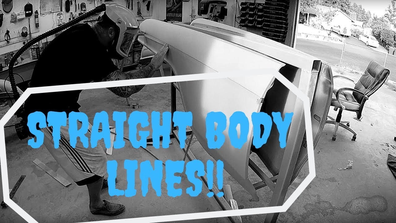 How I get Straight Body Lines on a 20 foot long Cadillac! - YouTube
