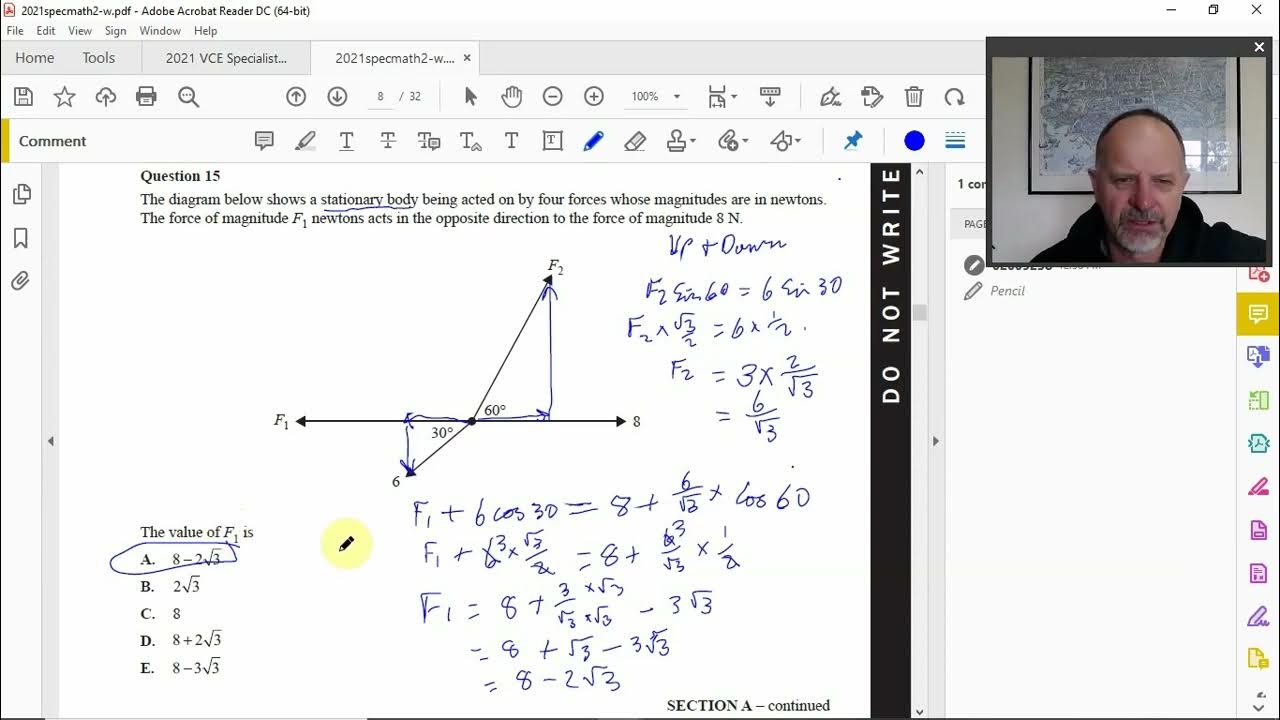 VCAA 2021 Specialist Maths Exam 2 Section A Questions 15 17 YouTube vcaa-2021-specialist-maths-exam-2-section-a-questions-15-17-youtube