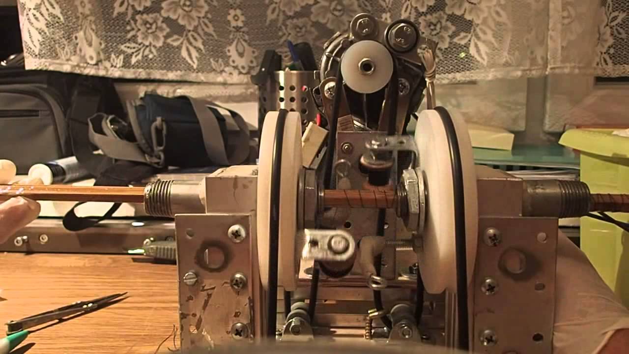 Perca bamboo strip rod binder - YouTube