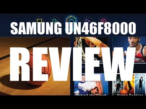 Samsung UN46F8000 LED HDTV Ultra Slim Video Review - YouTube
