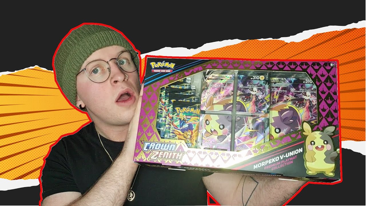INSANE PULLS!! Crown Zenith Morpeko V Union Premium Playmat Collection ...