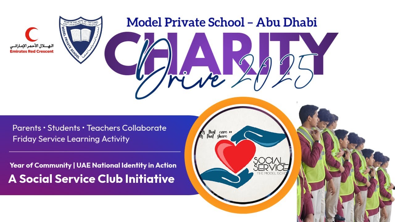 Charity Drive: Collaboration with RED CRESCENT in Action. Model Private ...