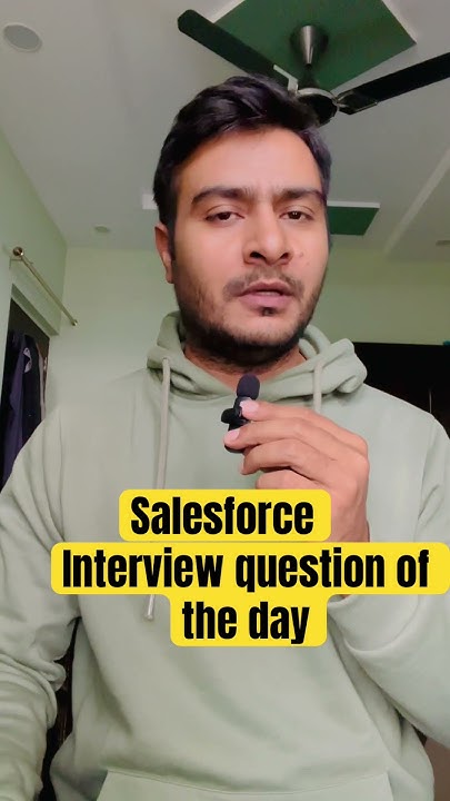 Salesforce Interview Question of the day || #interview #salesforce #sfdc - YouTube