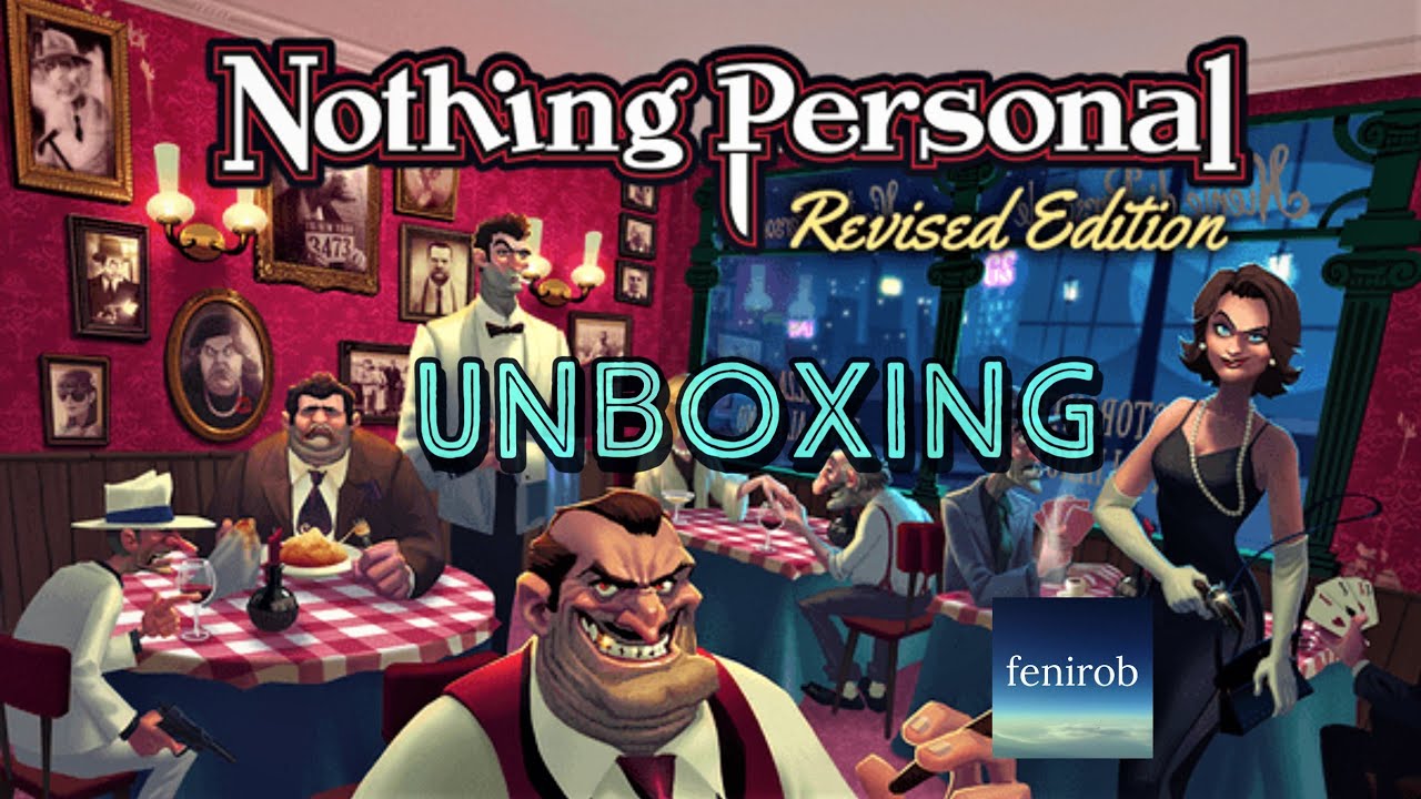 Nothing Personal Board Game (Revised Edition) | Unboxing (No Talking ...